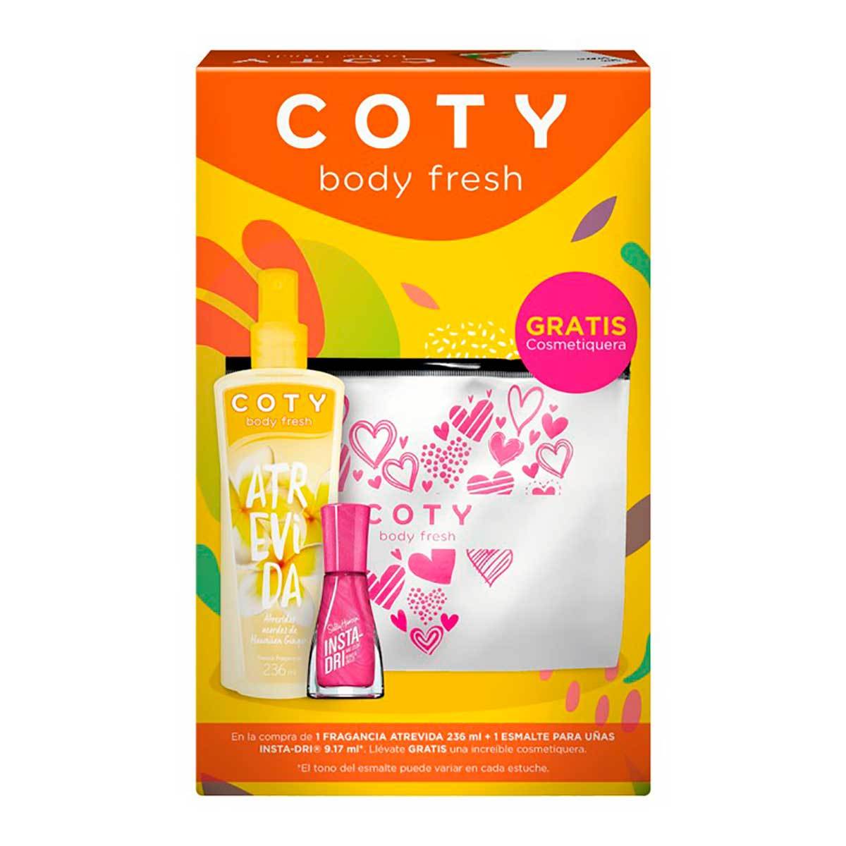 Set Coty Body Fresh 3 Piezas - Farmacias Klyns