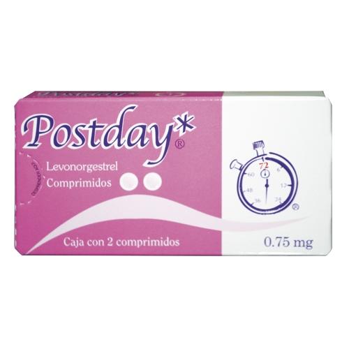 Postday 0.75 mg 2 Comprimidos - Farmacias Klyns