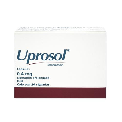 Uprosol 0.4 mg 20 Capsulas - Farmacias Klyns