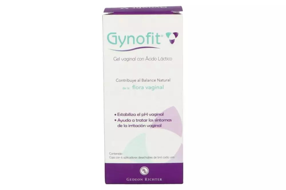 Gynofit Gel Vaginal 6 Aplicaciones de 5 mL - Farmacias Klyns