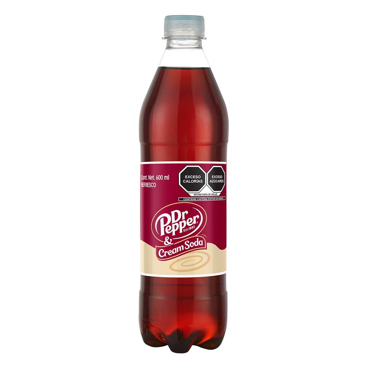 Dr Pepper Cream Soda 600 mL - Farmacias Klyns