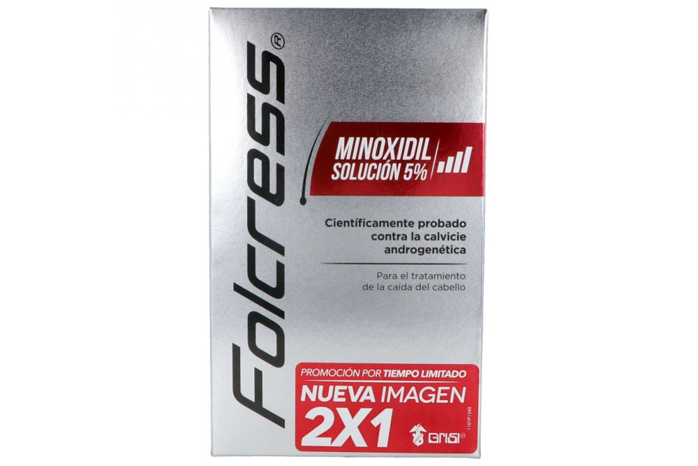 Folcress Solucion 5% 60 mL 2x1 - Farmacias Klyns