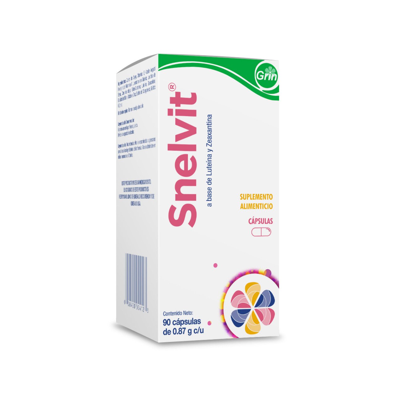 Snelvit 0.87 g 90 Capsulas - Farmacias Klyns