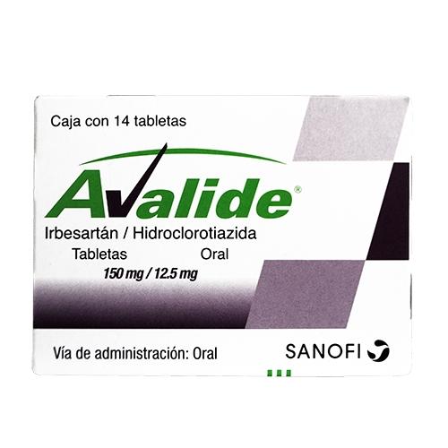 Avalide 150 mg / 12.5 mg 14 Tabletas - Farmacias Klyns