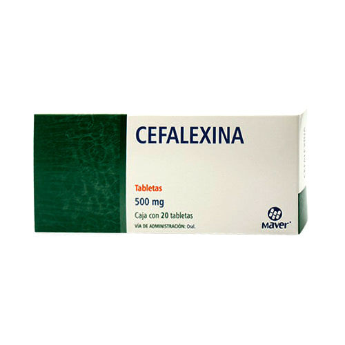 Cefalver Cefalexina 500 mg 20 Capsulas - Farmacias Klyns Cefalver Cefalexina 500 mg 20 Capsulas - Farmacias Klyns