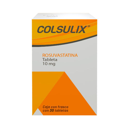 Colsulix 10 mg 30 Tabletas - Farmacias Klyns