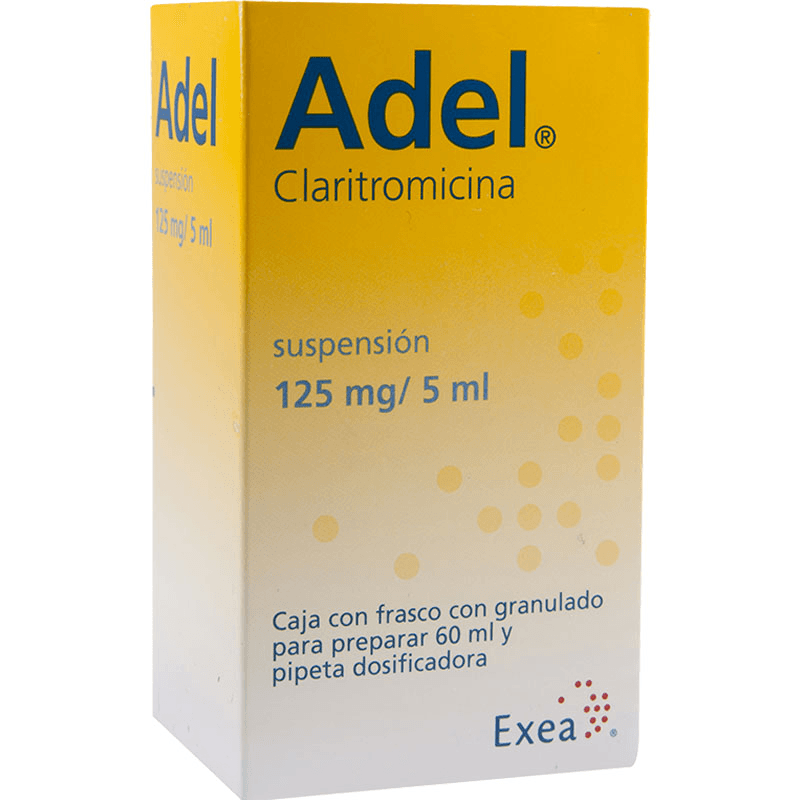 Adel Suspension 125 mg / 5 mL Frasco con 60 mL - Farmacias Klyns