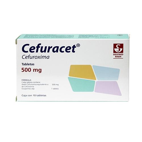 Cefuracet 500 mg 10 Tabletas - Farmacias Klyns