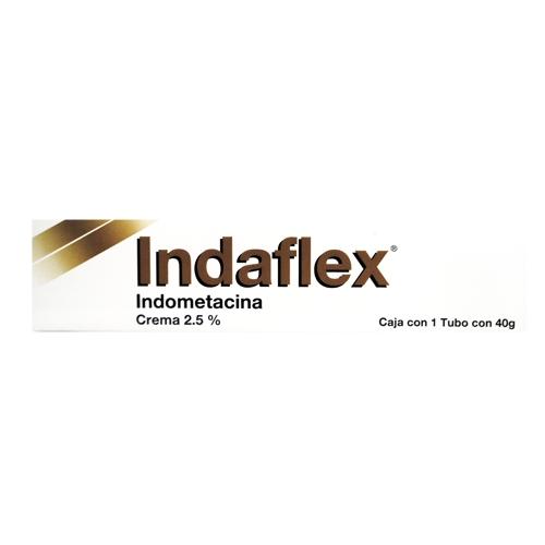 Indaflex Crema 2.5% Tubo con 40 g - Farmacias Klyns