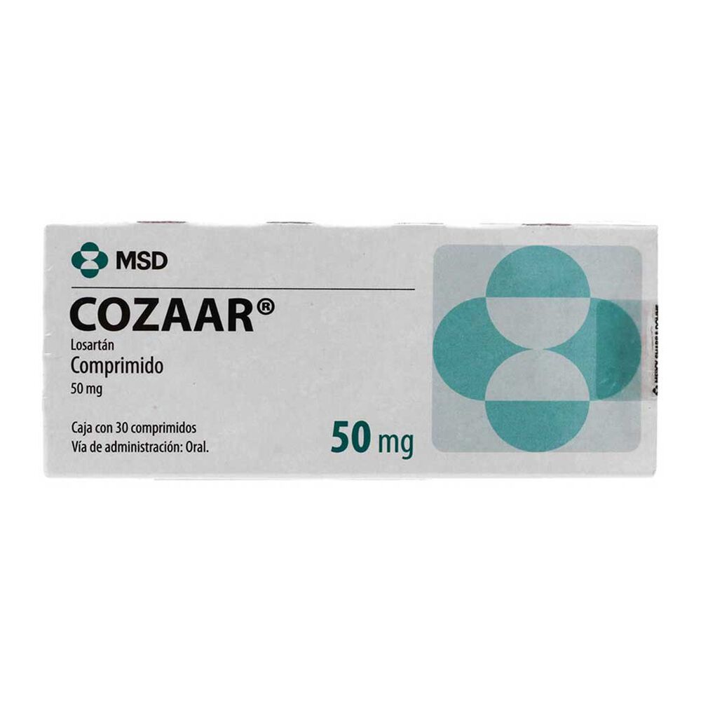 Cozaar Twin 50 mg 60 Tabletas - Farmacias Klyns