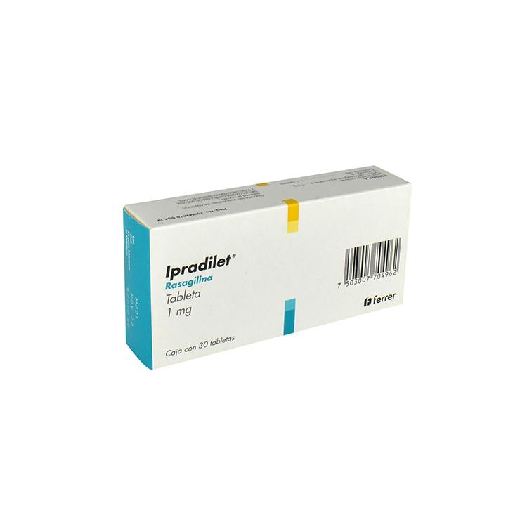 Ipradilet 1 mg 30 Tabletas - Farmacias Klyns