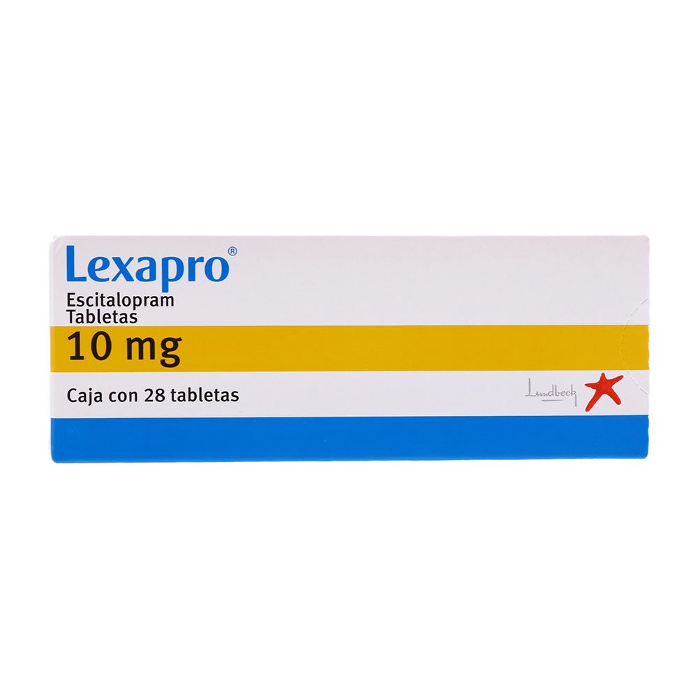 Lexapro 10 mg 28 Tabletas - Farmacias Klyns