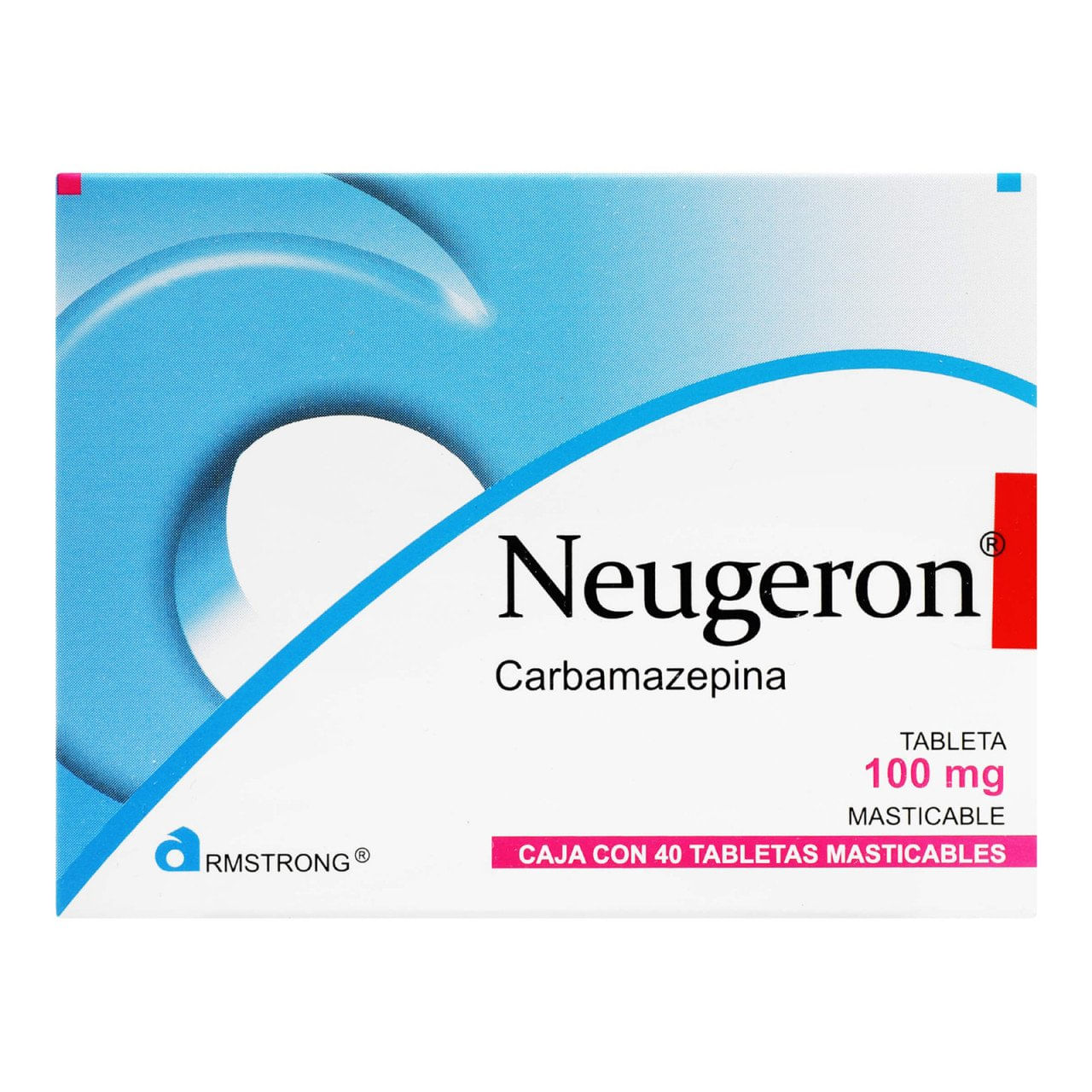 Neugeron 100 mg 40 Tabletas Masticables - Farmacias Klyns