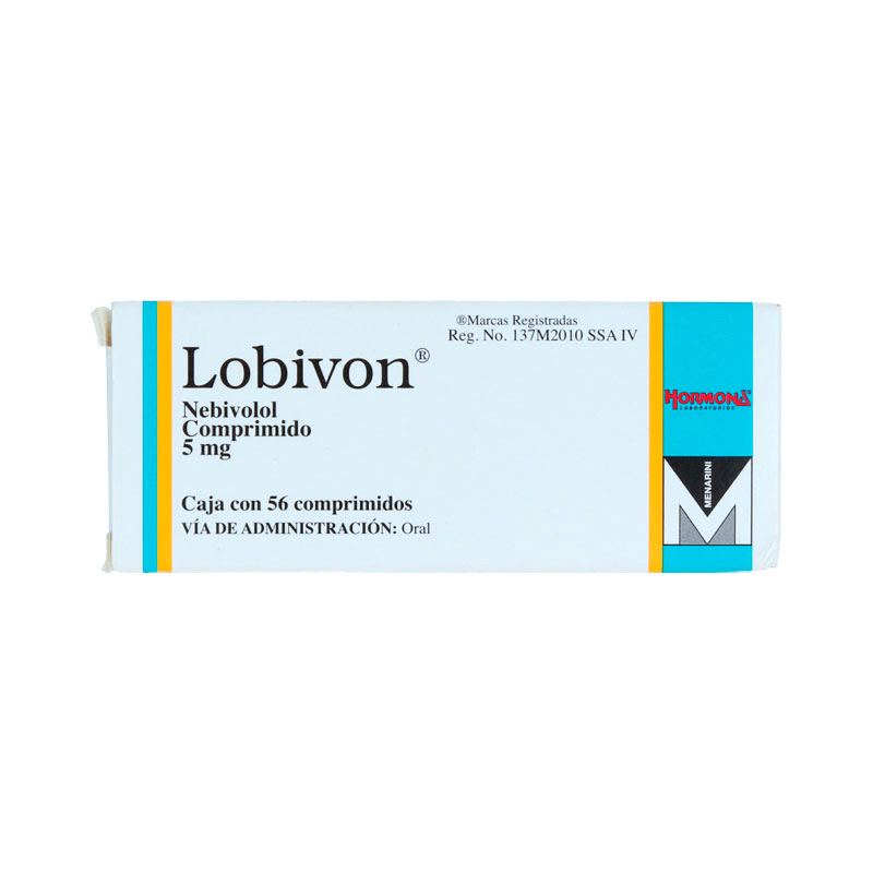 Lobivon 5 mg 56 Comprimidos - Farmacias Klyns