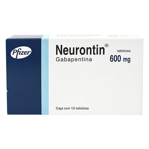 Neurontin 600 mg 15 Tabletas - Farmacias Klyns