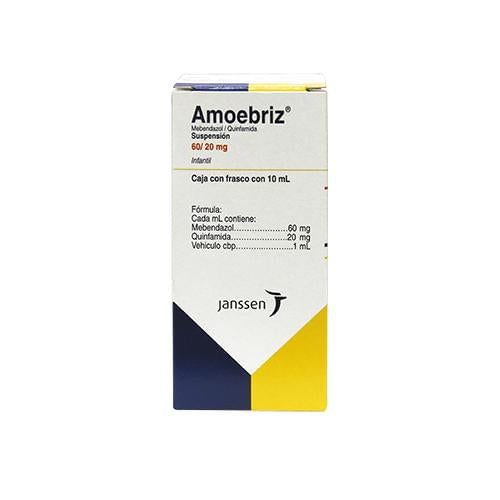 Amoebriz 60/20 mg Frasco con 10 mL - Farmacias Klyns