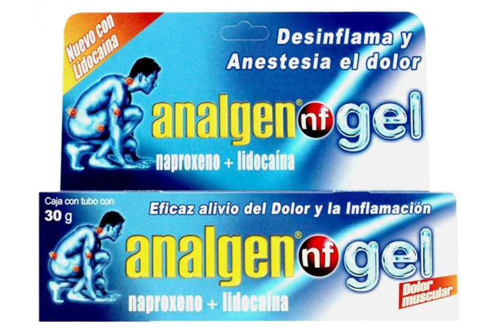 Analgen Gel 30 g - Farmacias Klyns