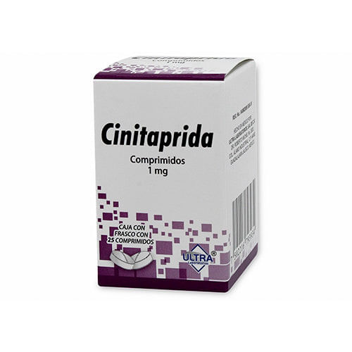 Cinitaprida 1 mg 25 Comprimidos - Farmacias Klyns
