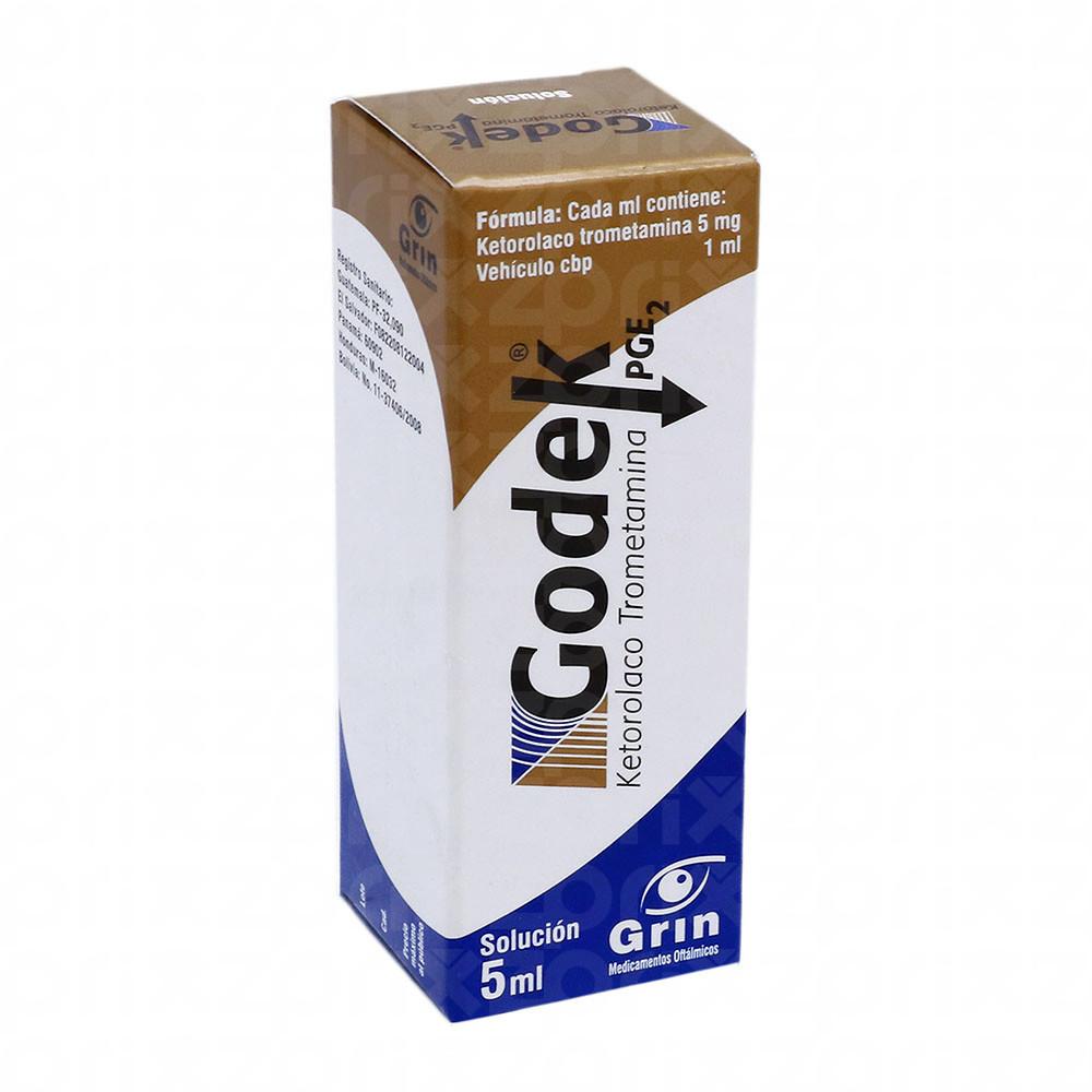 Godek Solucion 5 mL - Farmacias Klyns
