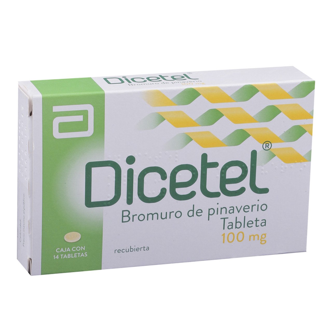 Dicetel 100 mg 14 Tabletas - Farmacias Klyns