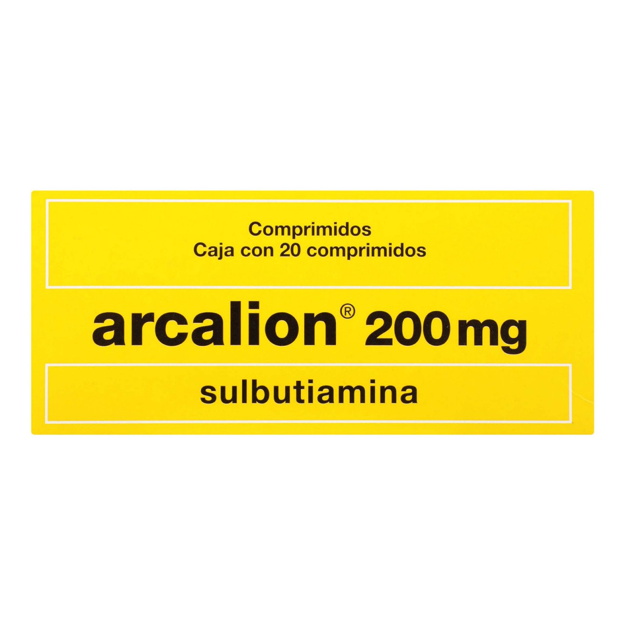 Arcalion 200 mg 20 Comprimidos - Farmacias Klyns