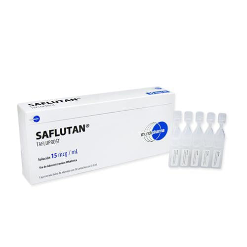 Saflutan Solucion 15 mcg/mL 30 Cartuchos - Farmacias Klyns