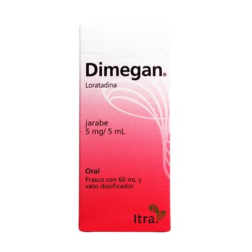 Dimegan Jarabe 5 mg / 5 mL 60 mL - Farmacias Klyns