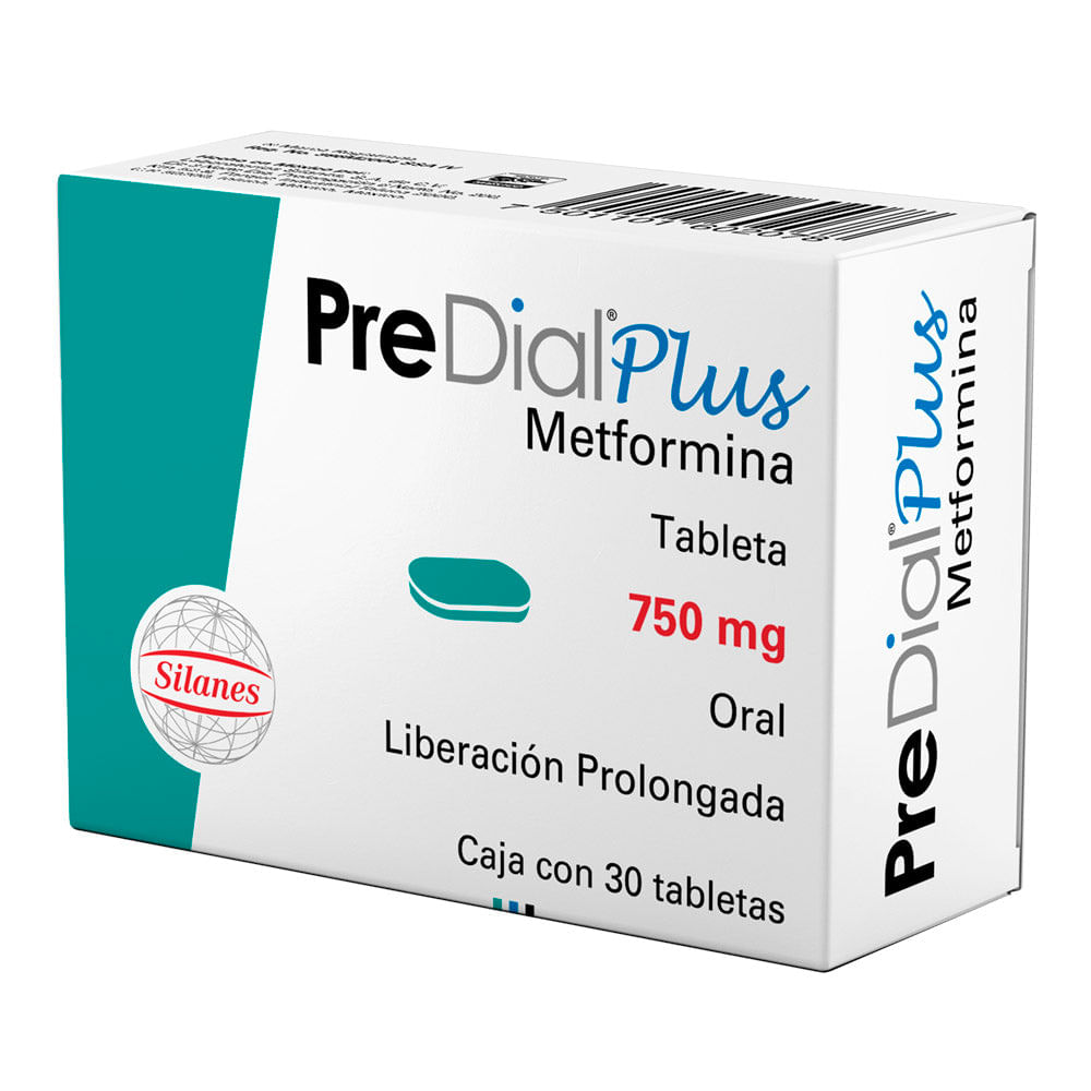 Predial Plus 750 mg 30 Tabletas Liberacion Prolongada - Farmacias Klyns