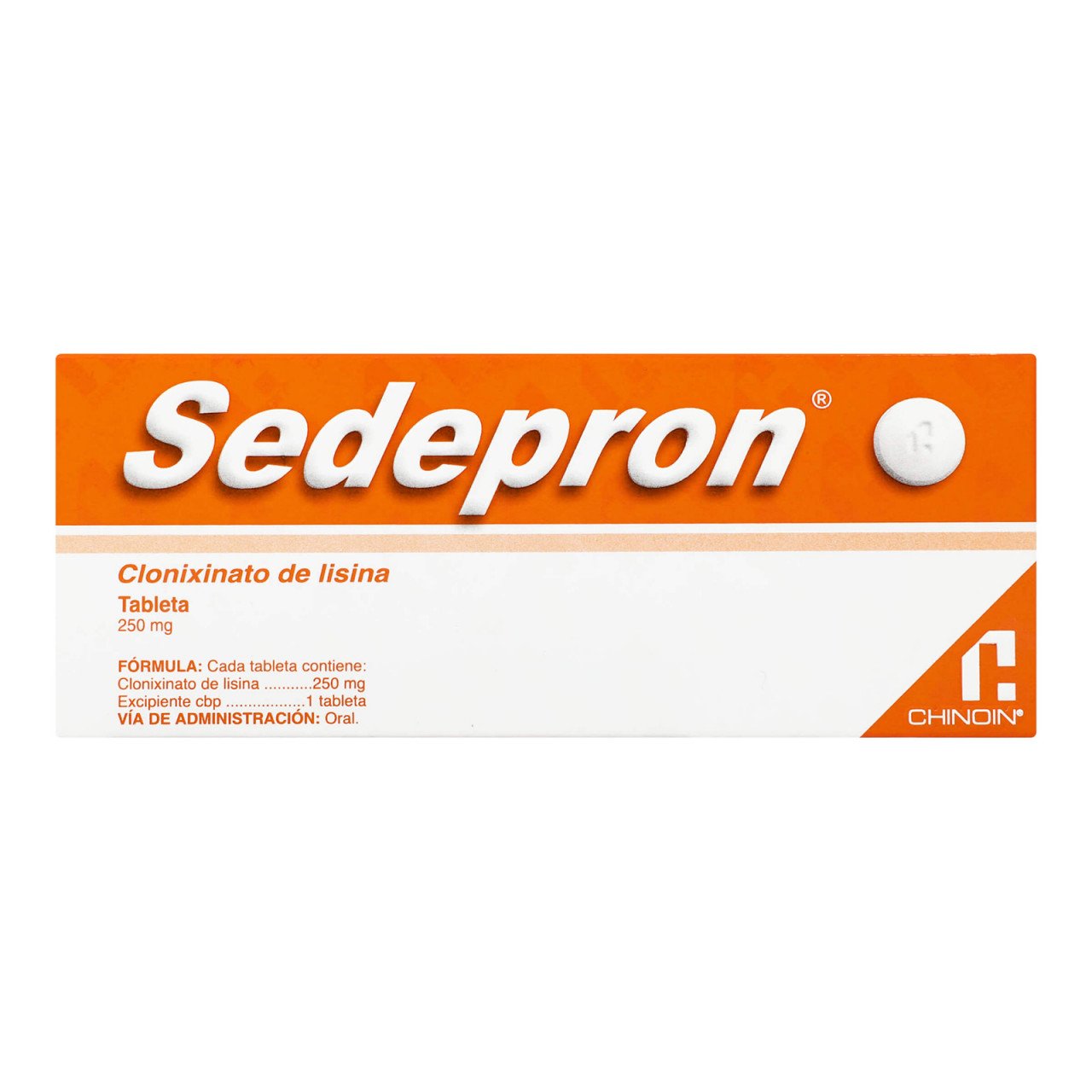 Sedepron 250 mg 10 Tabletas - Farmacias Klyns