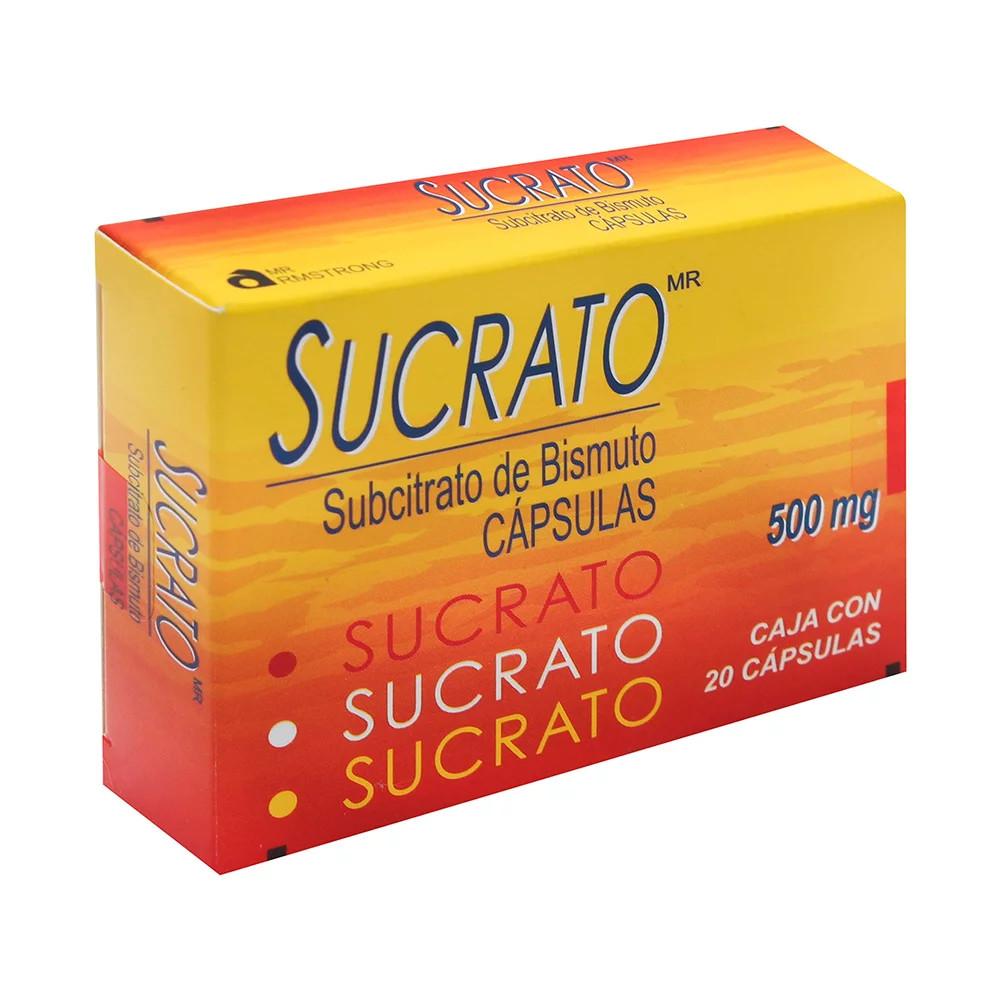 Sucrato 500 mg 20 Capsulas - Farmacias Klyns