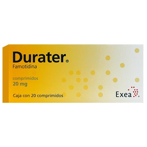 Durater 20 mg 20 Comprimidos - Farmacias Klyns