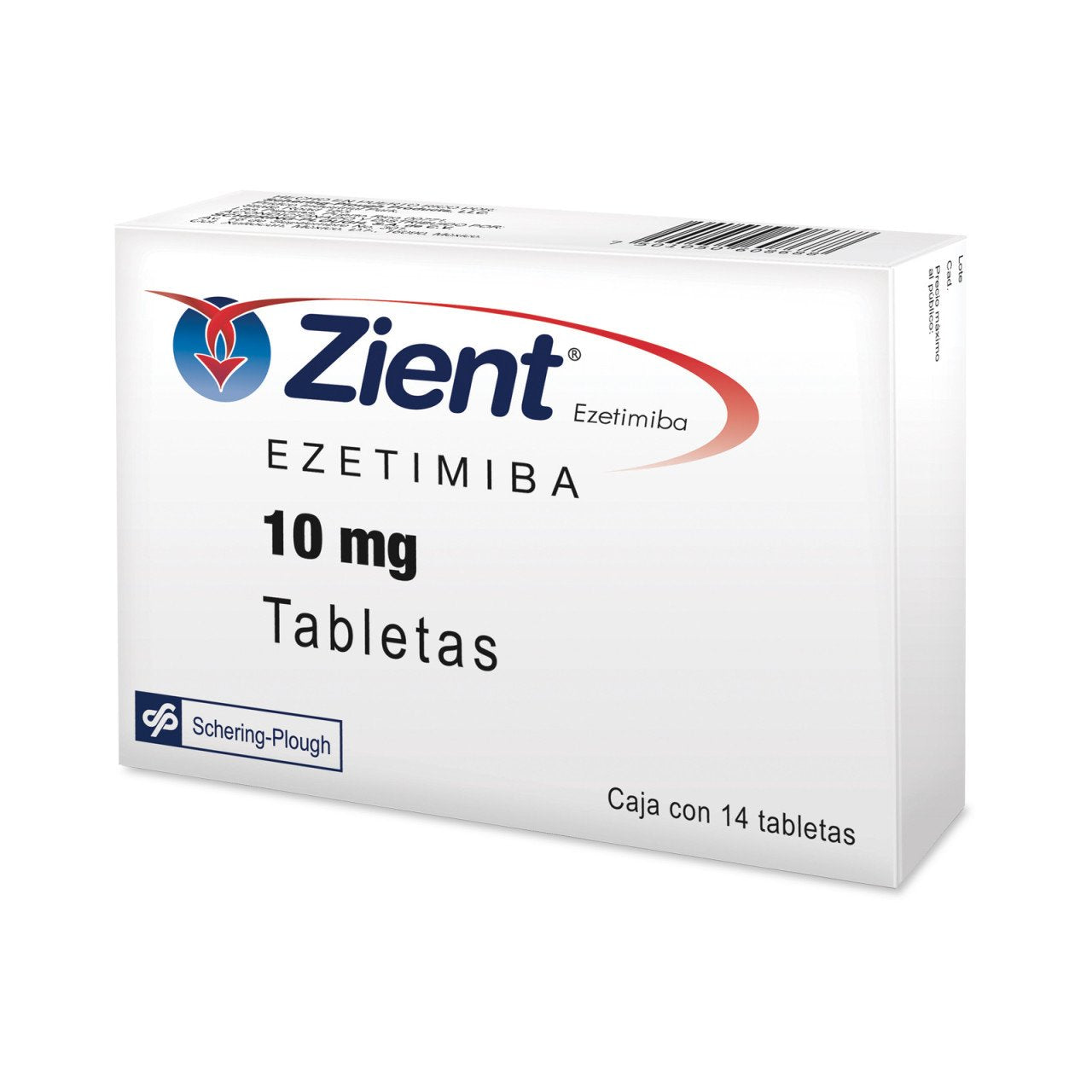Zient 10 mg 14 Tabletas - Farmacias Klyns
