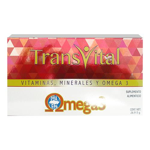 Transvital 26.913 g 30 Capsulas - Farmacias Klyns