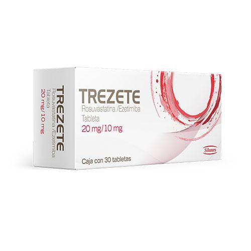 Trezete 20 mg / 10 mg 30 Tabletas - Farmacias Klyns