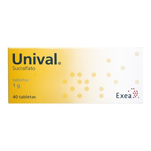 Unival 1 g 40 Tabletas - Farmacias Klyns