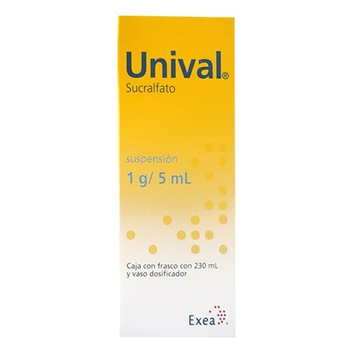 Unival Suspension 1 g / 5 mL 230 mL - Farmacias Klyns