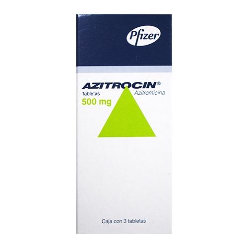 Azitrocin 500 mg 3 Tabletas - Farmacias Klyns