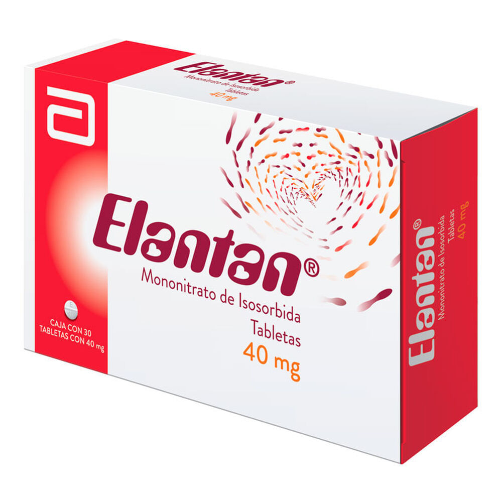 Elantan 40 mg 30 Tabletas - Farmacias Klyns