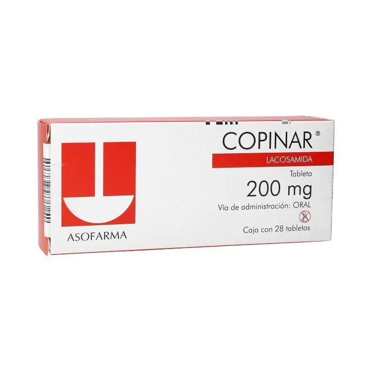 Copinar 200 mg 28 Tabletas - Farmacias Klyns