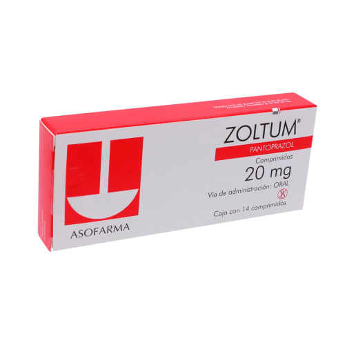 Zoltum 20 mg 14 Comprimidos - Farmacias Klyns