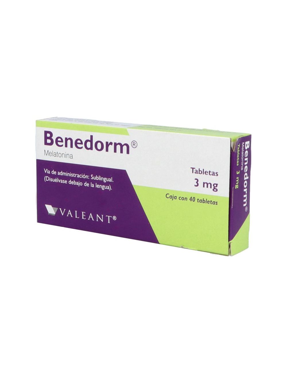 Benedorm 3 Mg 40 Tabletas Sublingual - Farmacias Klyns