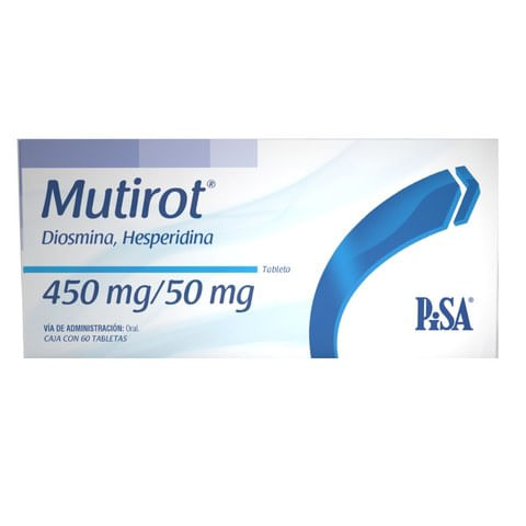 Mutirot 450 mg / 50 mg 60 Tabletas - Farmacias Klyns