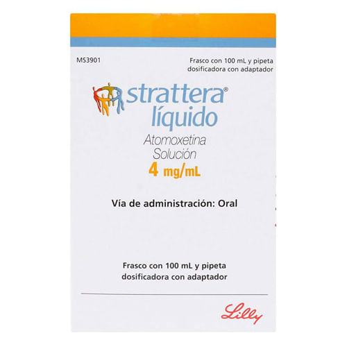 Strattera Solucion 4 mg / 1 mL 100 mL - Farmacias Klyns