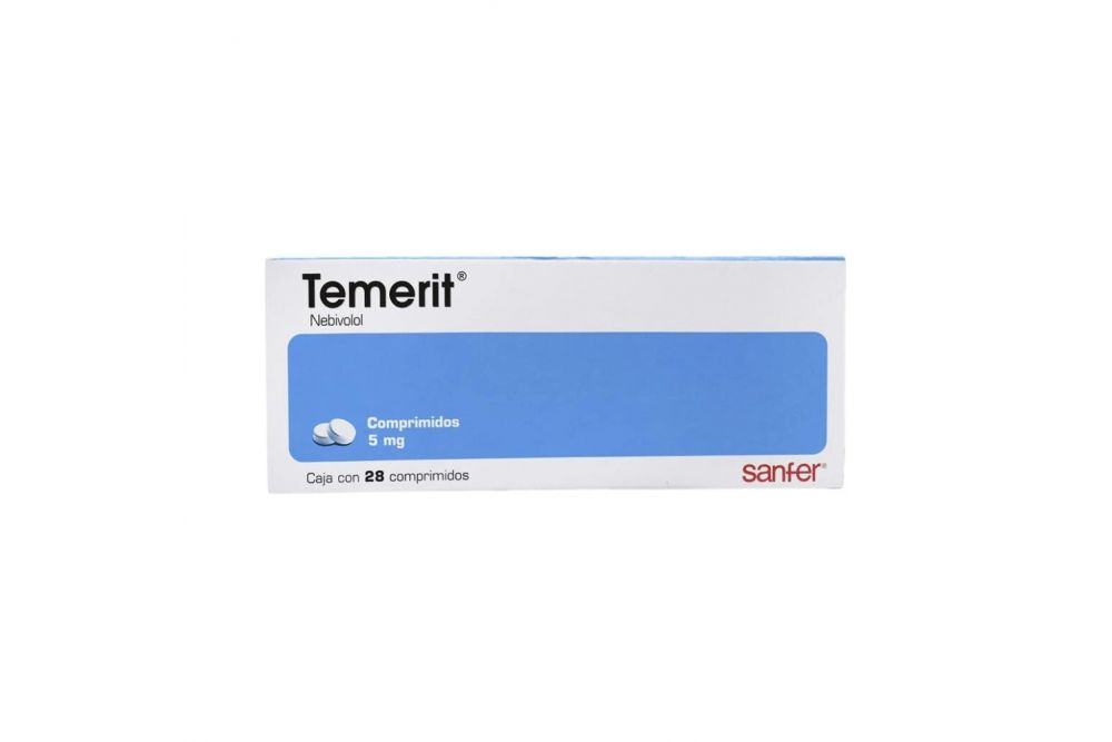 Temerit 5 mg 28 Comprimidos - Farmacias Klyns