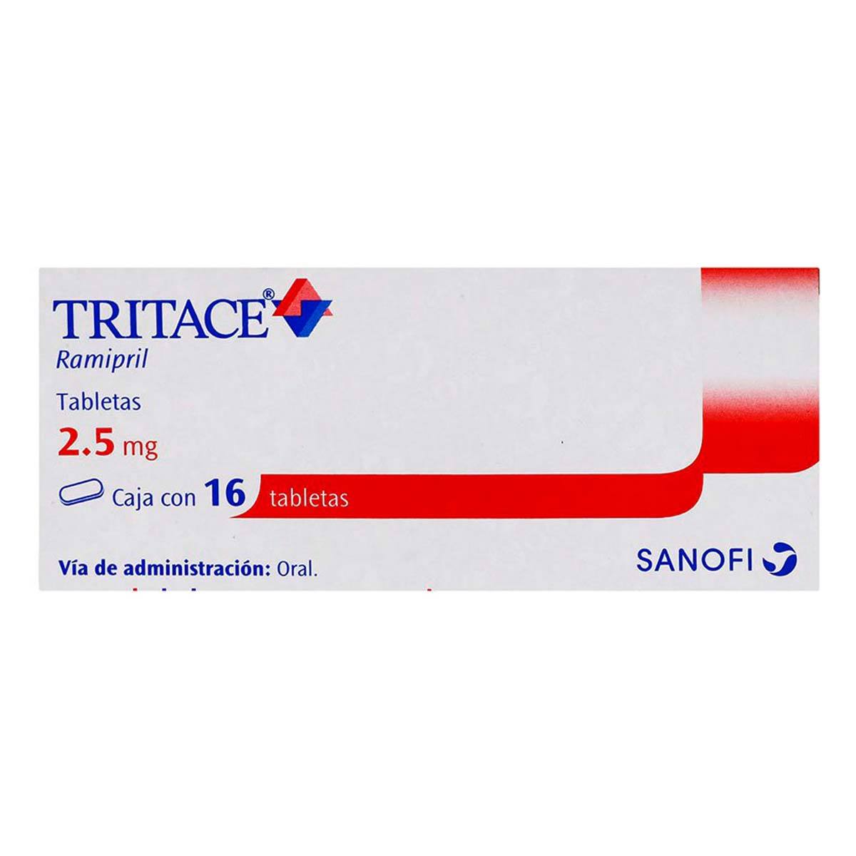 Tritace 2.5 mg 16 Capsulas - Farmacias Klyns