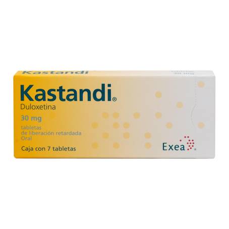 Kastandi 30 mg 7 Tabletas - Farmacias Klyns
