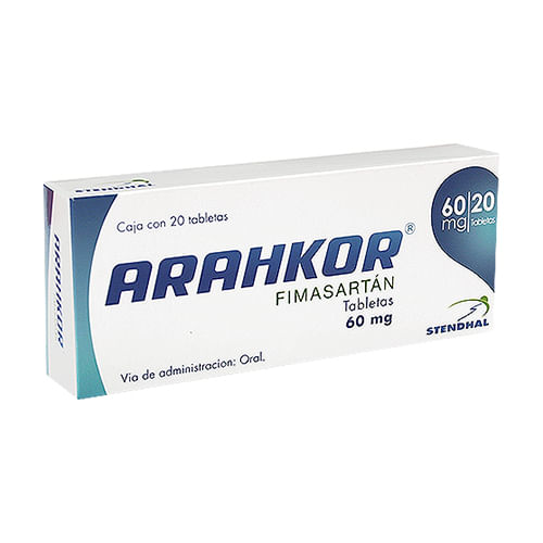 Arahkor 60 mg 20 Tabletas - Farmacias Klyns
