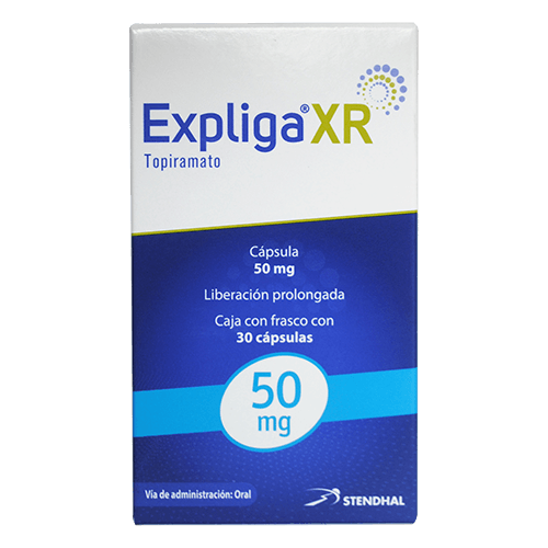 Expliga XR 50 Mg 30 Capsulas - Farmacias Klyns