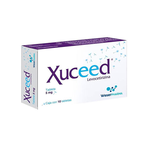 Xuceed 5 mg 10 Tabletas - Farmacias Klyns