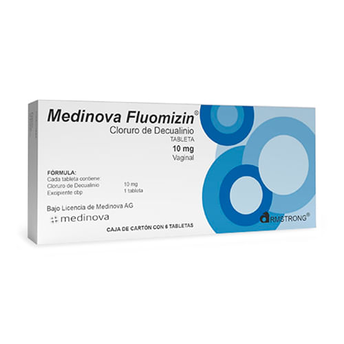 Medinova Fluomizin 10 mg Tabletas Vaginales - Farmacias Klyns